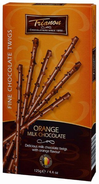 Twigs Orange 125 g. - GOURMANDISE SL